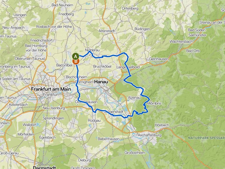 RR Spessart 💯: Hohe Straße, Langenselbold, Mömbris, ⛰️ Molkenberg ...